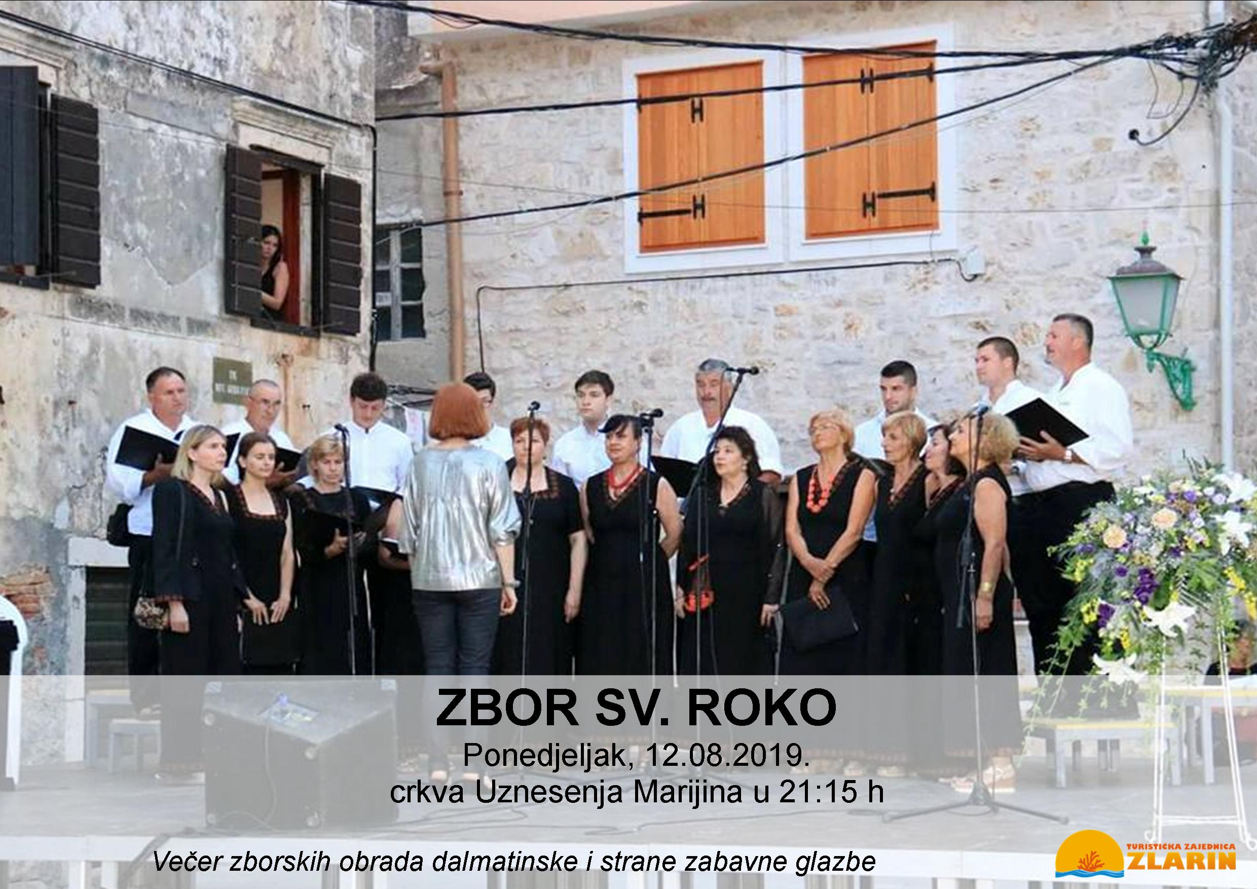 Koncert zbora Sv. Roko - Zlarin